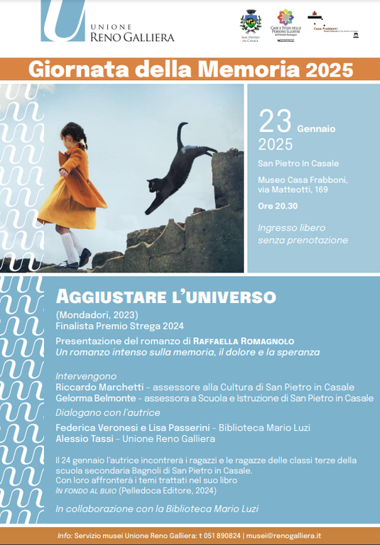 Giorno della Memoria 2025, le iniziative a San Pietro in Casale — San Pietro in Casale